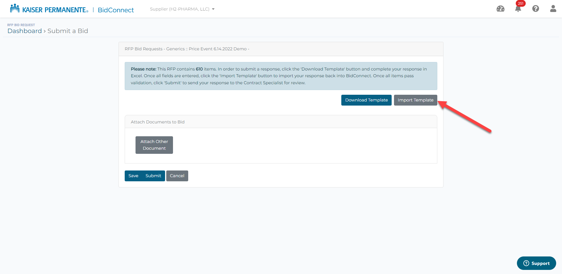 How to Submit a Response to a Bid Containing 50 or More Items – KP Bid ...